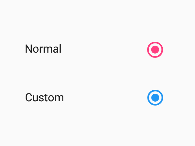 RadioButton Android React Native Paper